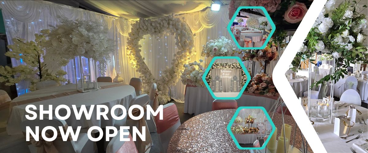 Event Showroom - Exclusive Decoration Shop - JK Weddings and Events